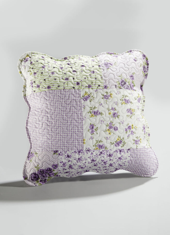 Digital bedruckte Tagesdecke in Patchwork-Optik - BUNT - 920 | Brigitte ...