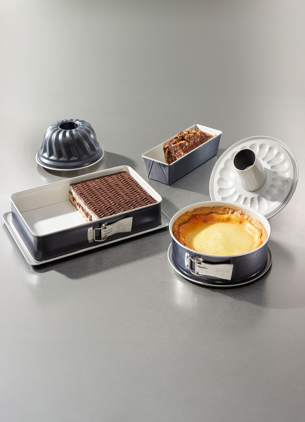 Kastenform - Dr. Oetker Backformen in Profiqualität - CREME-ANTHRAZIT ...