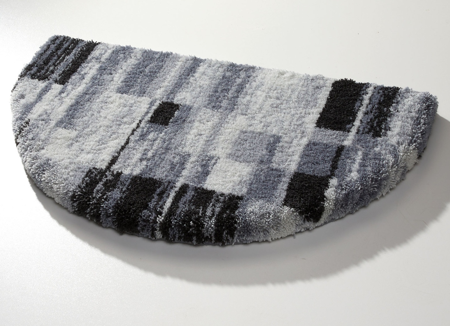 Badgarnitur von Grund mit rutschhemmender Rückseite - GRAU