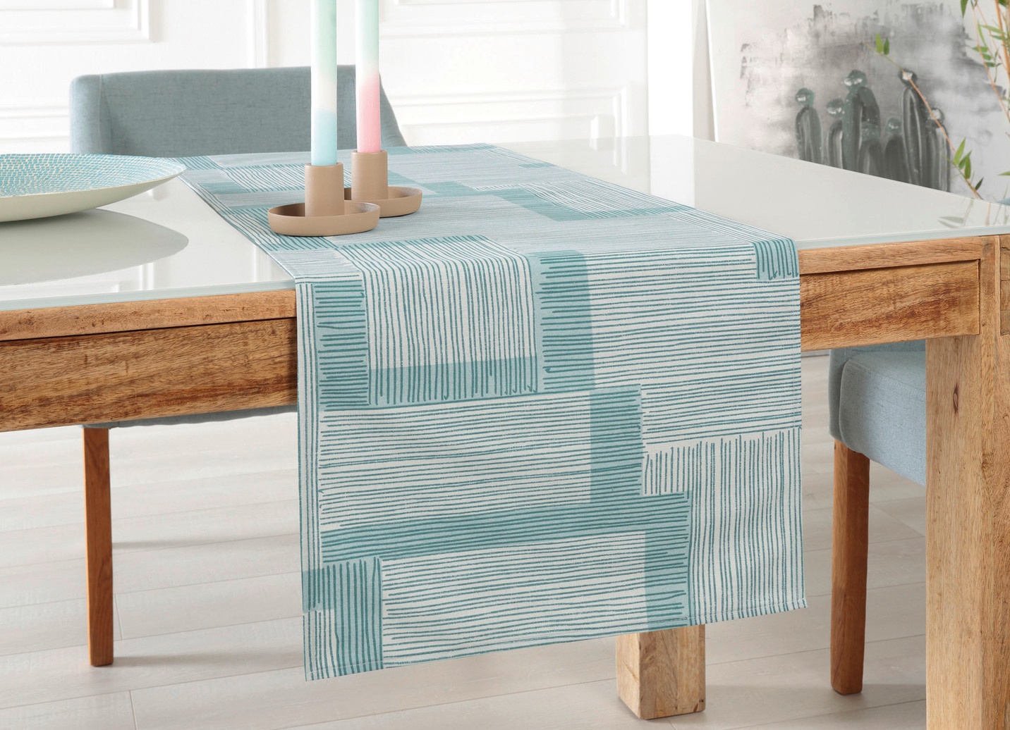 Tischdecke mit Fleckschutz-Ausrüstung - AQUA